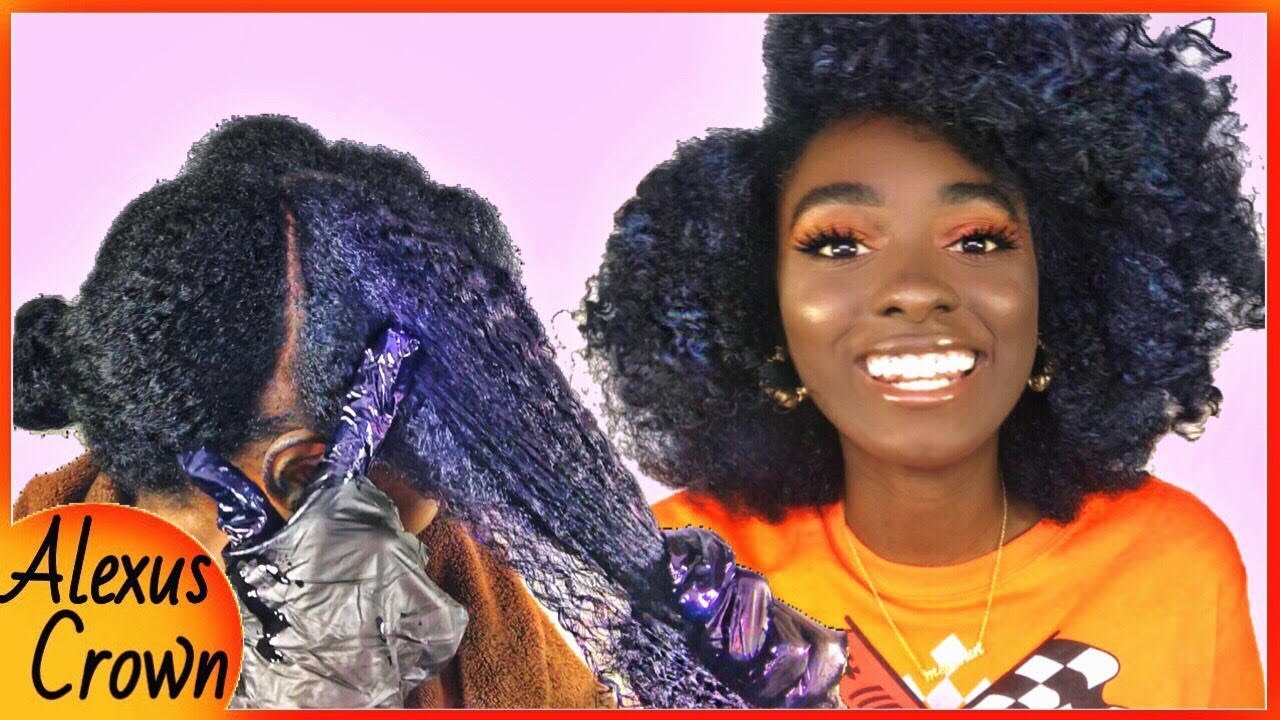 DEEP SEA BLUE Hair ?!? | Essence Semi - Permanent Hair Dye Review - YouTube