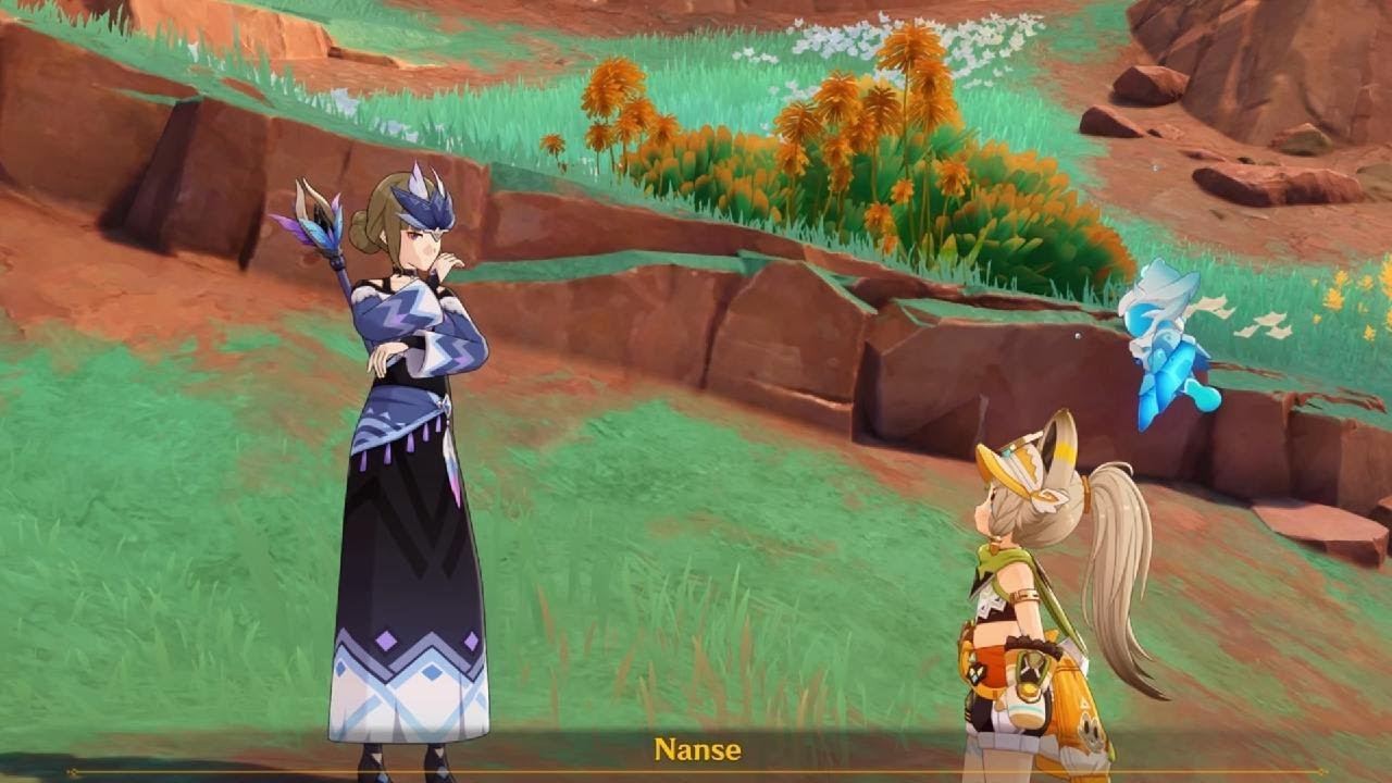 Nanse (Doctora Augures Vientonocturno) Genshin Impact - YouTube