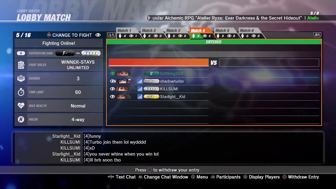 Doa6 PS5 Lobby! - YouTube
