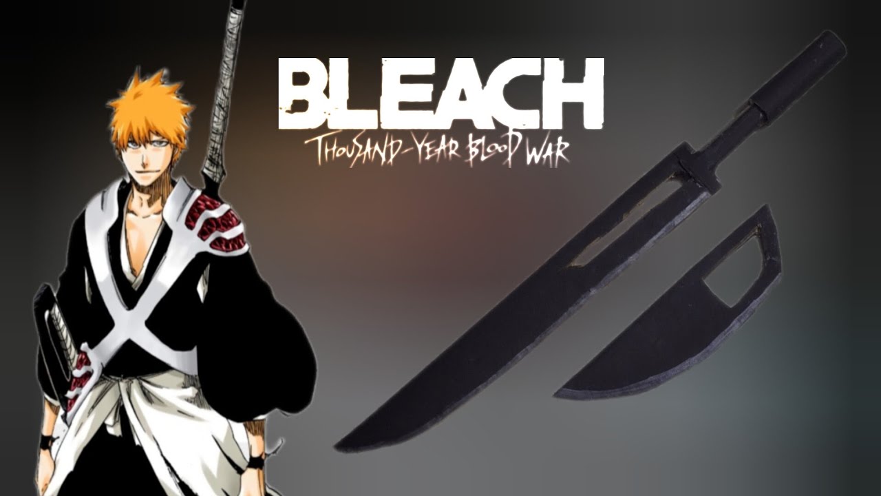 DIY Ichigo Kurosaki 's True Shikai blades | Bleach TYBW | VIRAT CREATES ...