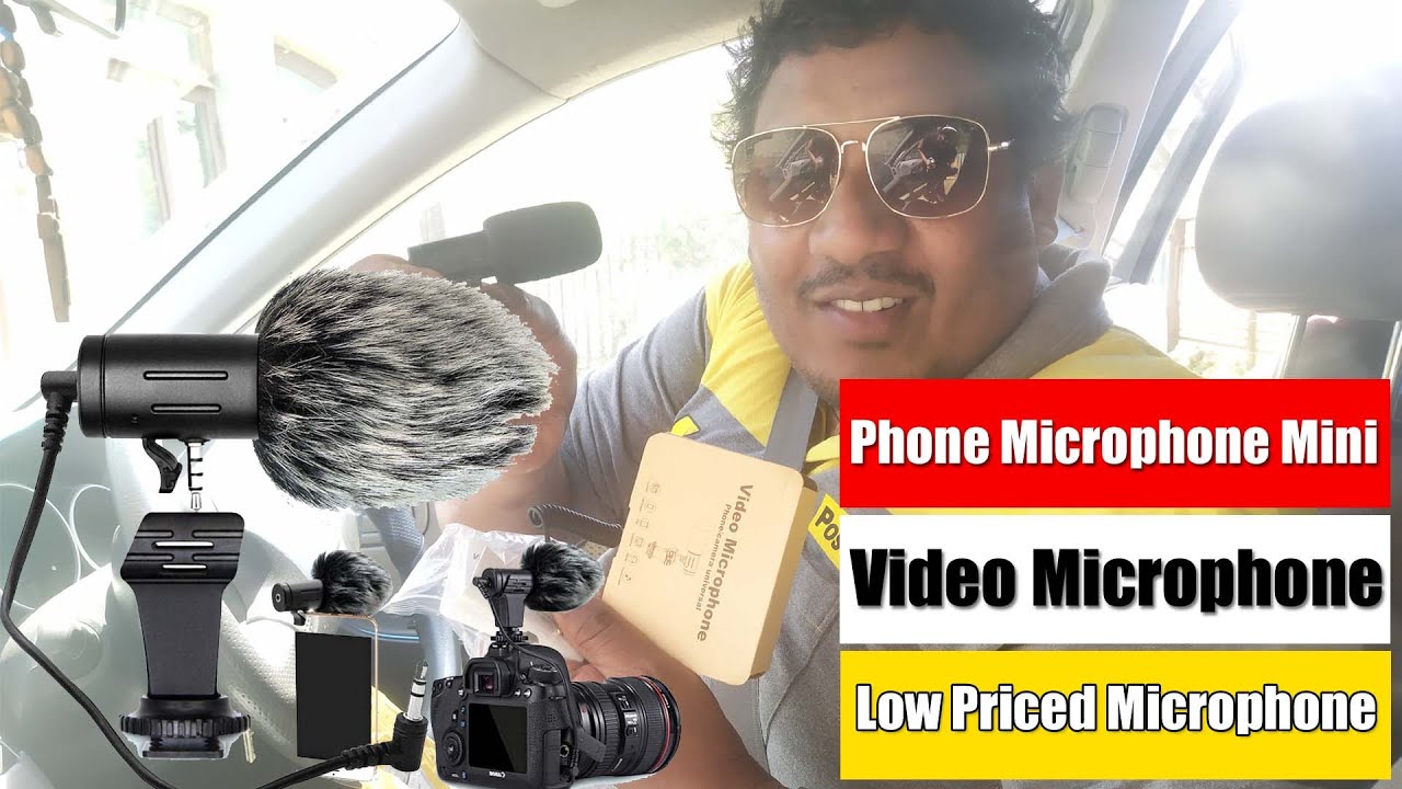 New Microphone for Mobile and Camera II Mobile phone mic II Camera mic ...