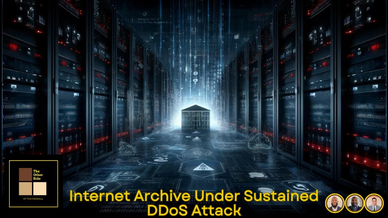 Internet Archive Under Sustained DDoS Attack - YouTube