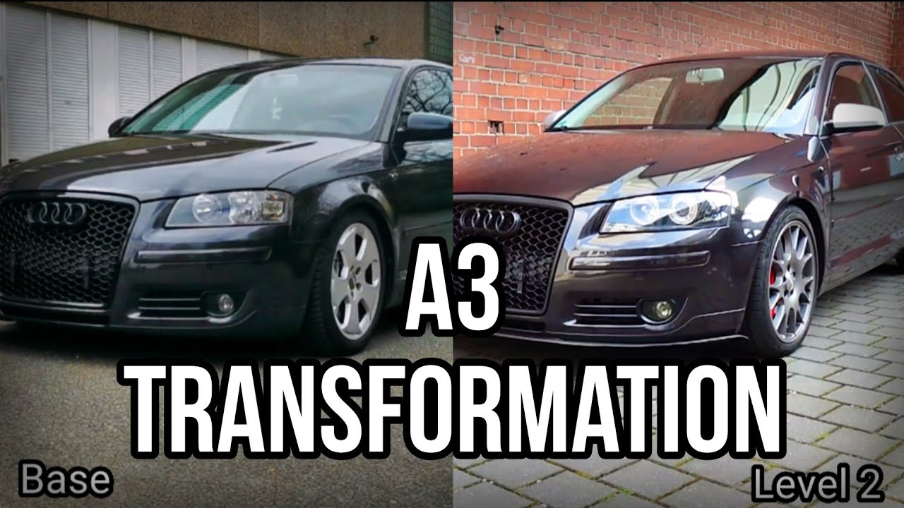 A3 Transformation Level 2 BBS Ingo Noack Diffusor | Audi A3 8P 3.2 ...