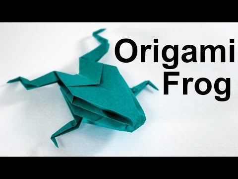 Origami Frog Tutorial (Traditional)