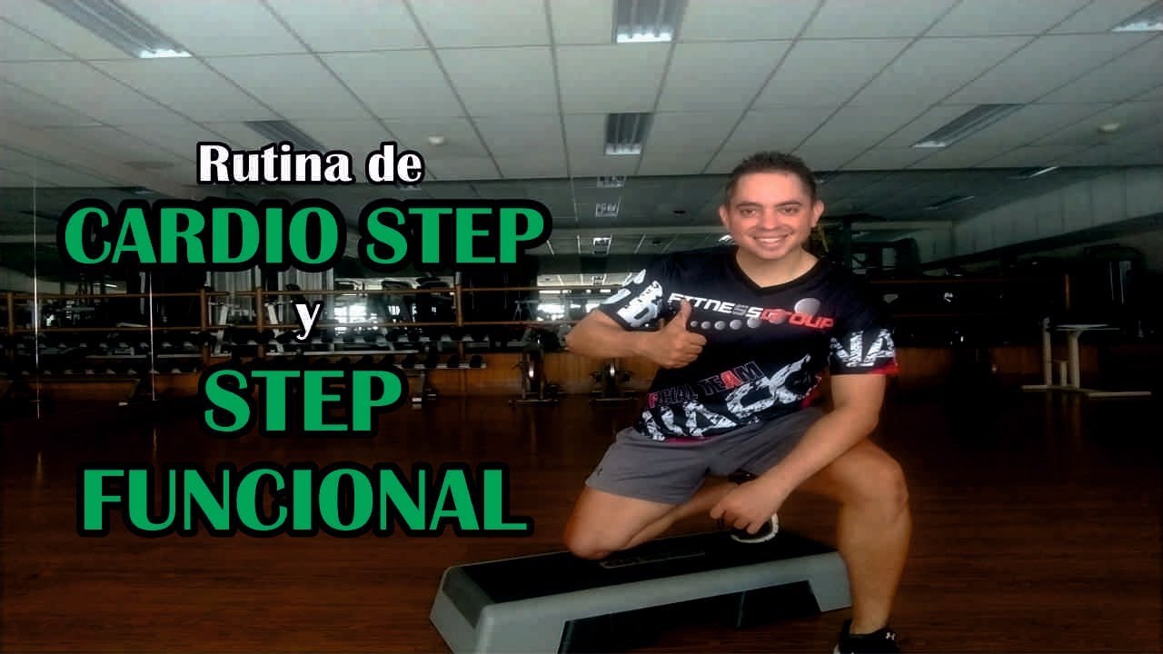 CARDIO STEP, MUSCULAR Y FUNCIONAL - 20 MINUTOS - YouTube