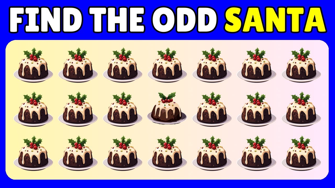 Find the ODD Santa - Festive Brain Teaser 🎄🎅 ️ | 30 Fun Levels | Part ...
