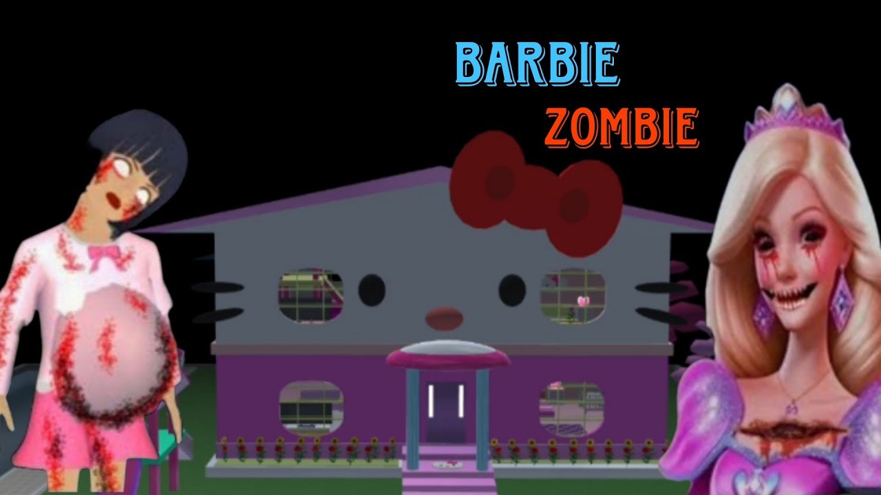 BARBIE Zombie haunted Mio 😱 Secret Place || Sakura school simulator horror Drama👺 - YouTube