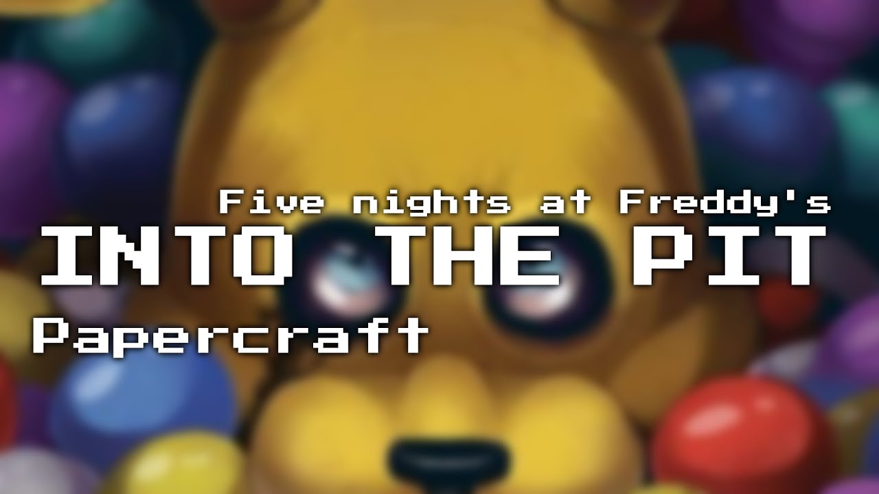 INTO THE PIT PAPERCRAFT #1 - YouTube