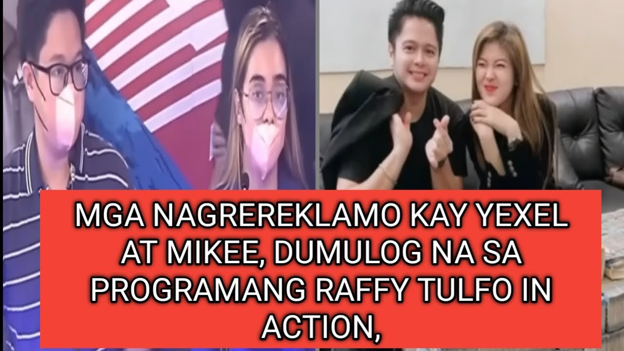 Mga nag-rereklamo kay yexel sebastian at mikee agustin dumulog na sa raffy tulfo in ction - YouTube