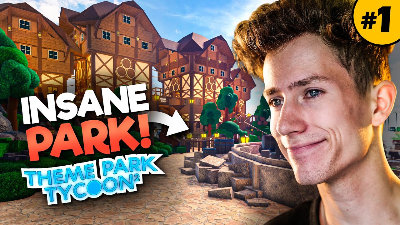 Building BENNY'S MOVIE PARK in Roblox! | Theme Park Tycoon 2 • #1 - YouTube