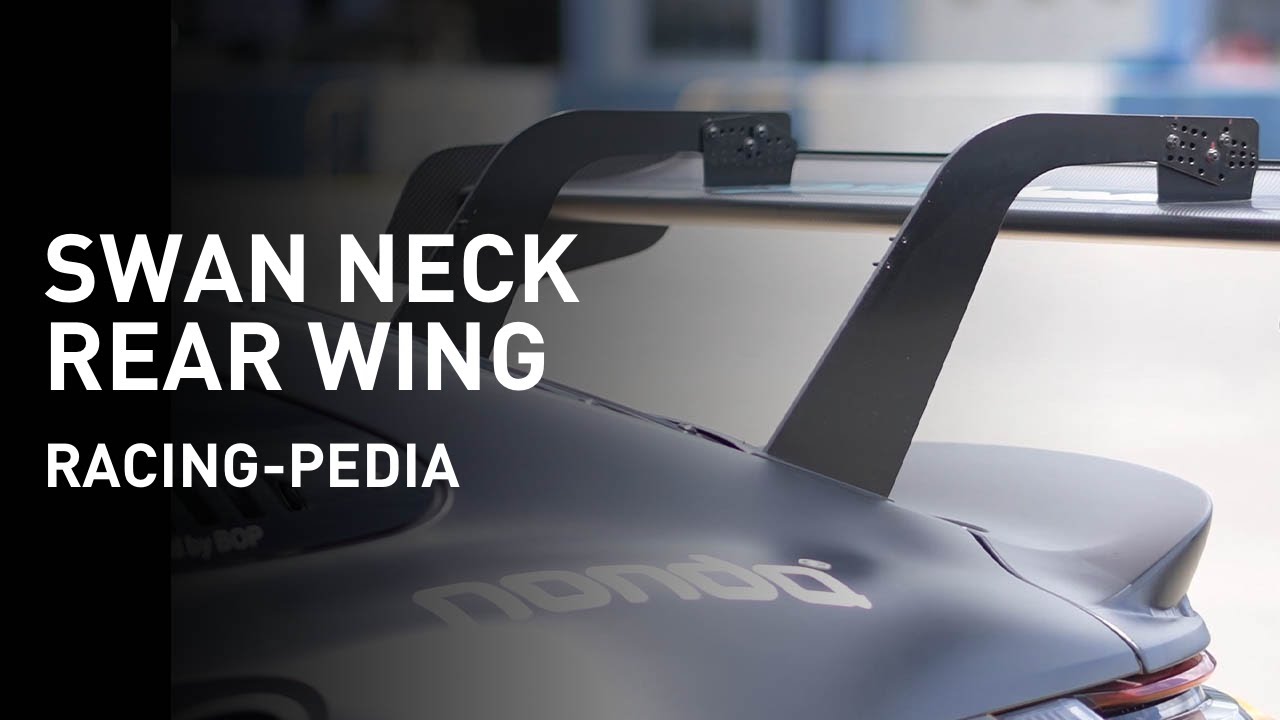 Racing-pedia: Swan Neck Rear Wing - YouTube