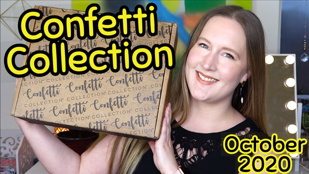 Confetti Collection Unboxing | October 2020 - YouTube