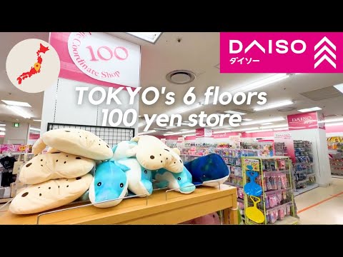 Shopping at DAISO 100-Yen Store in Chiba, next to Tokyo｜You can also buy Japanese souvenirs.