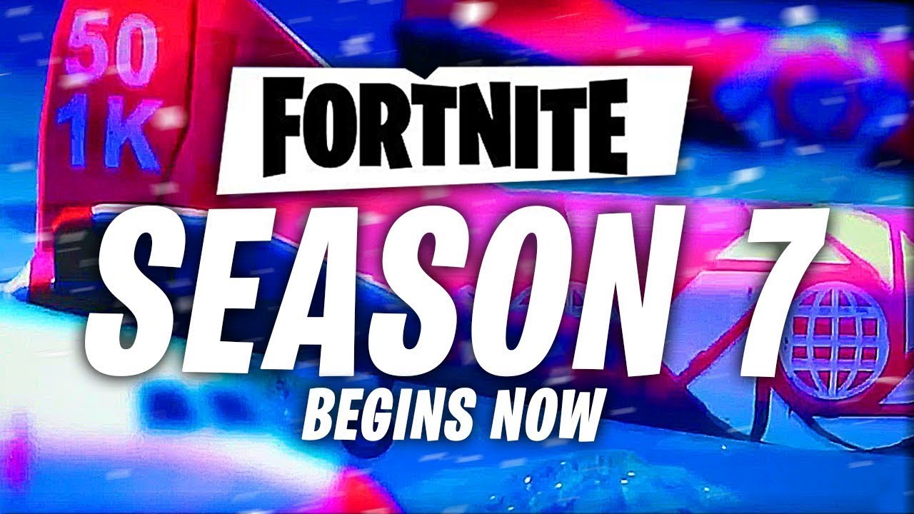 FORTNITE SEASON 7 RELEASE & SKINS [LIVE] - YouTube