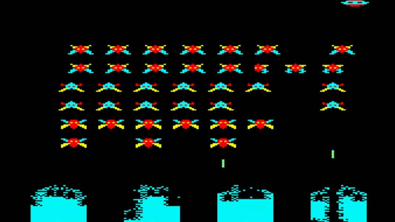 ACORN ELECTRON - INVADERS - SUPERIOR - 1984 - YouTube