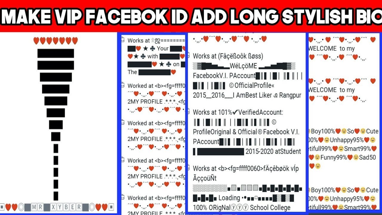 LONG BIO VIP STYLISH STRONG FACEBOOK STYLISH FB ID NEW 2019 UPDATE 101 WORKING TRICK YouTube long-bio-vip-stylish-strong-facebook-stylish-fb-id-new-2019-update-101-working-trick-youtube