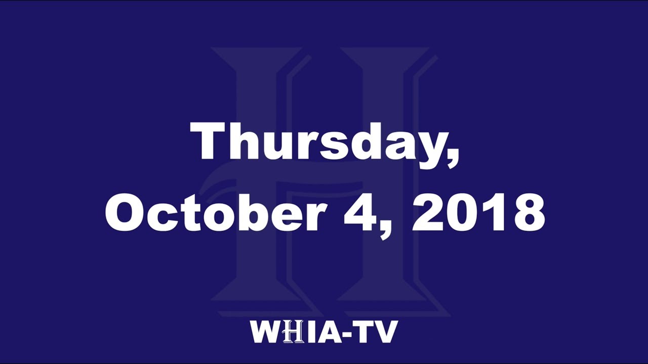 Thursday, October 4 - YouTube