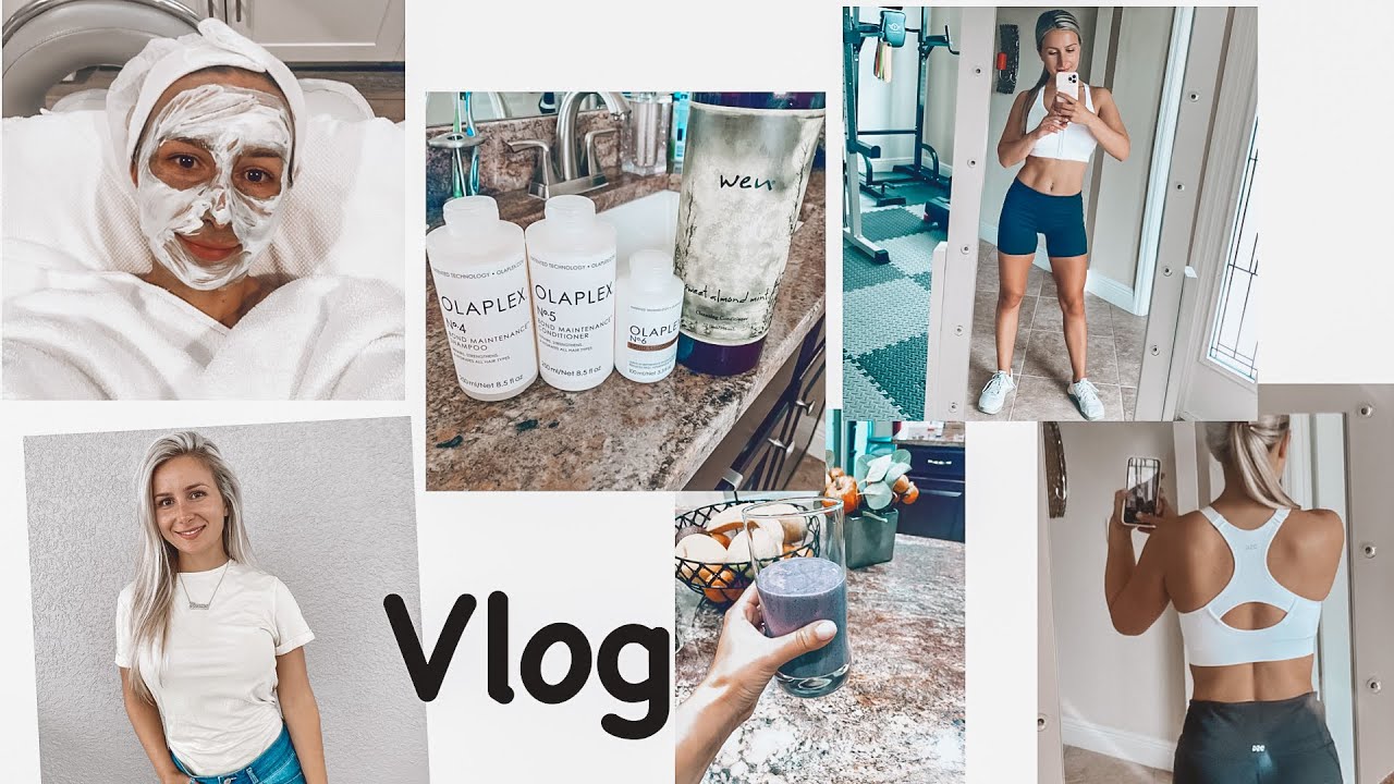 VLOG // Facial, NEW Gym wear, Healthy Food - YouTube