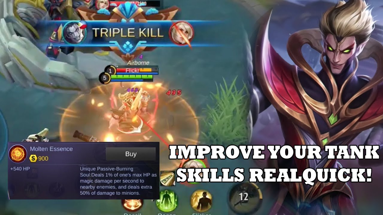 IMPROVE YOUR TANK SKILLS REAL QUICK WITH THIS TIP | Is Molten Essence ...