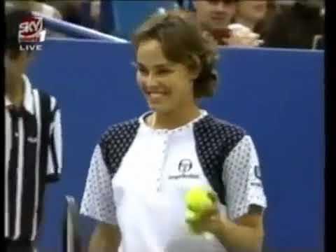 Retro Tennis Match US Open 1996 1/2 FINAL Steffi Graf vs Martina Hingis FULL MATCH - YouTube