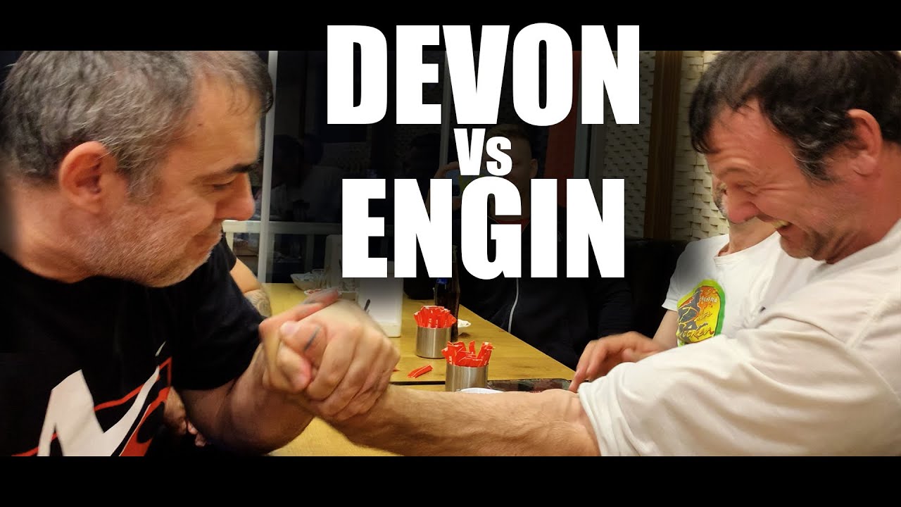 DEVON LARRATT Vs. ENGIN TERZI HEATED ARMWRESTLING ENCOUNTER AT ‘EAST Vs ...