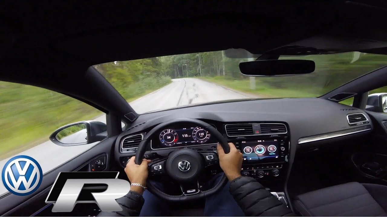 2017 Volkswagen Golf R POV (310hp) HD - YouTube