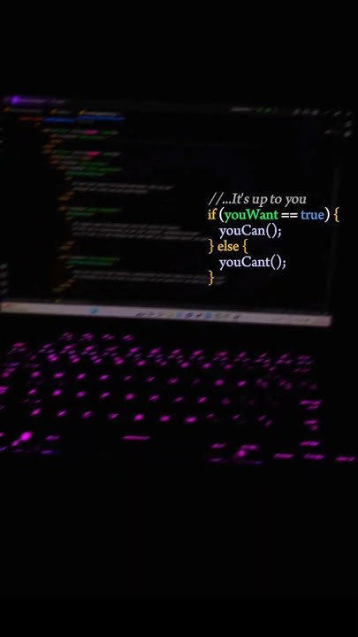 You Can If You Want π οΈ Coder Motivation Software Engineers Code Coding Programming