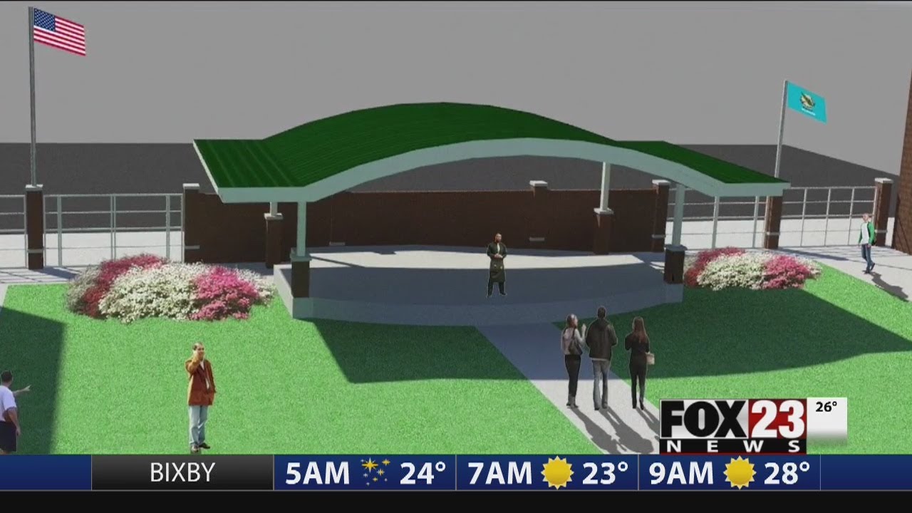 Main Street Muskogee moves forward with Hunt's Green Space - YouTube