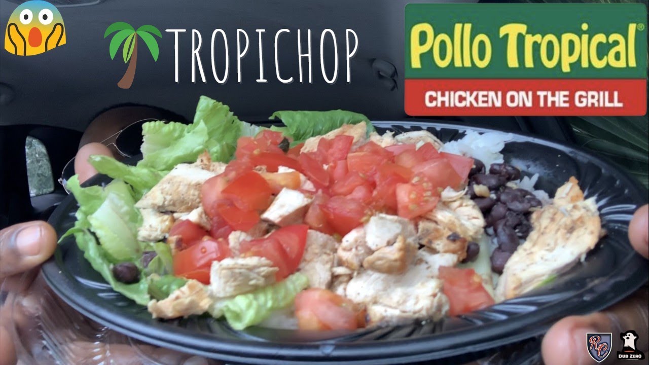 Pollo Tropical Tropichop Bowl Review - YouTube