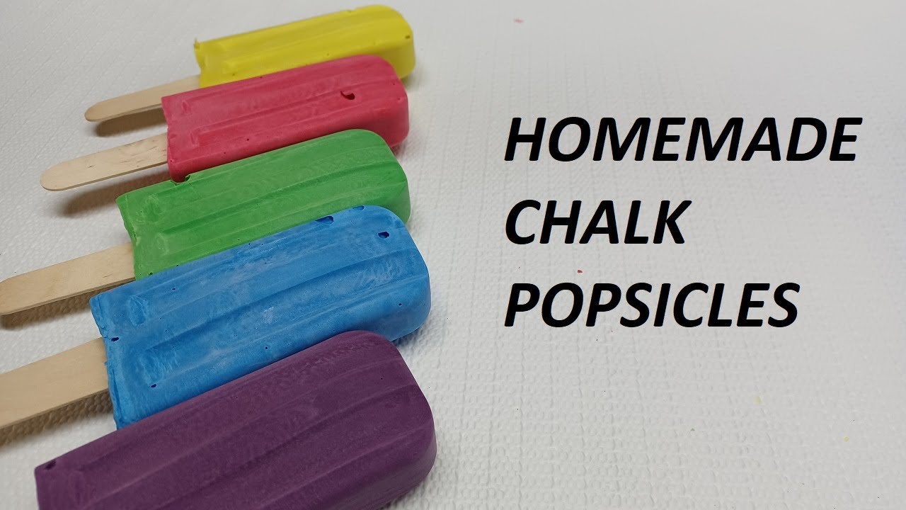Make Your Own Chalk || Mold Them Into Any Shape. - YouTube