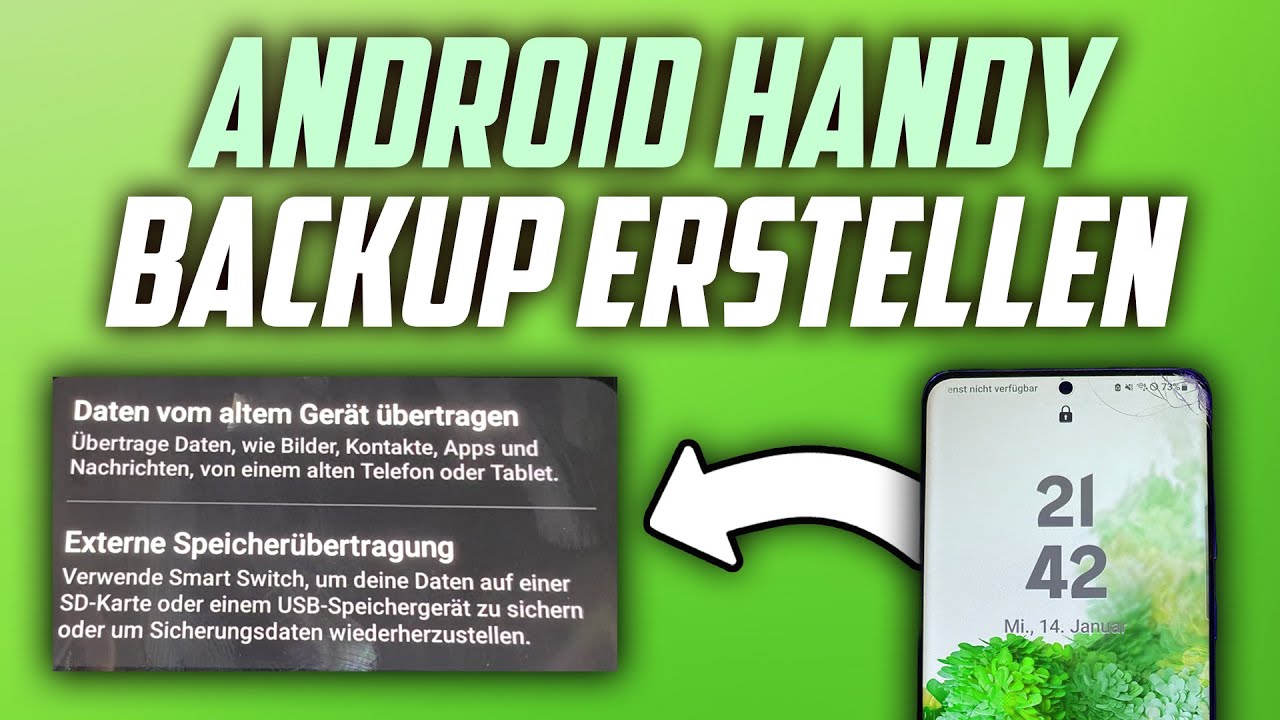 Android Handy Backup erstellen & Daten sichern - Anleitung - YouTube
