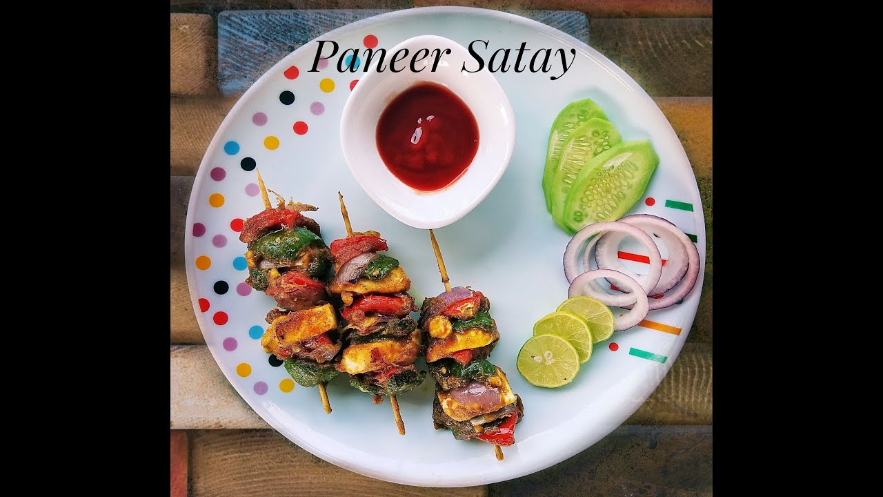 PANEER SATAY|Restaurant Style Paneer Satay Recipes| পনির স্যাটে|How to ...
