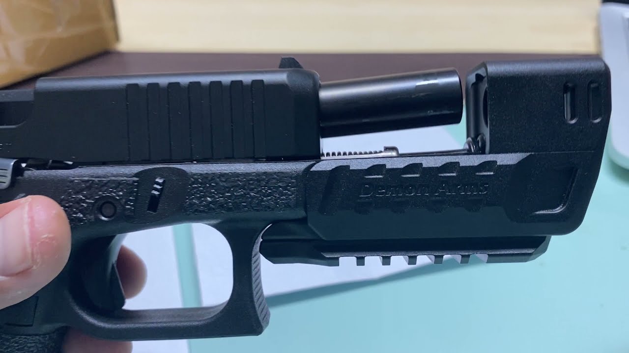 Demon arms comp for Glock 19 Gen5 FS ( Prototype) - YouTube