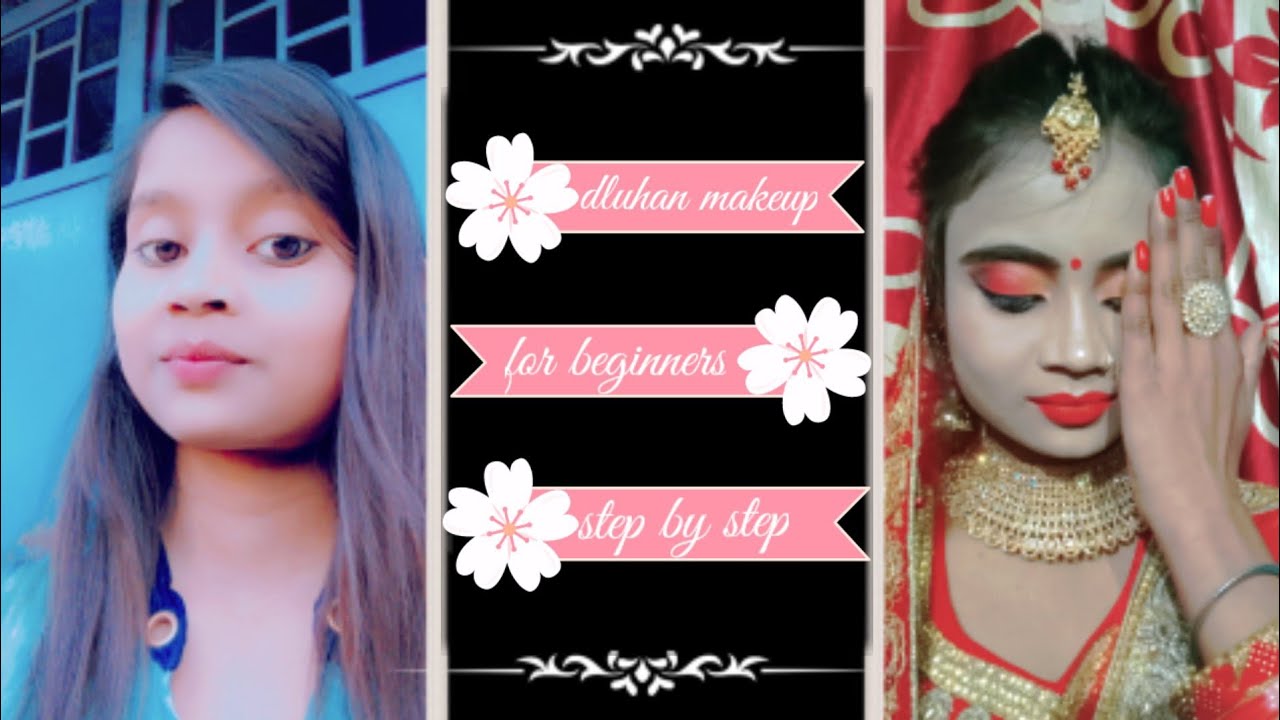 makeup for beginners // step by step// # dulhan makeup # bridalmakeup ...