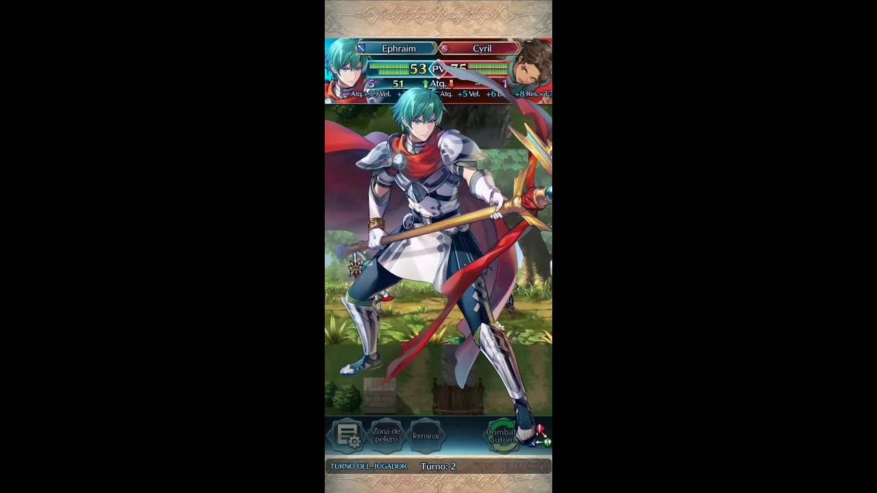 [FEH] 02 Cyril (Infernal) - Batallas con restricciones Diciembre 2023 - YouTube