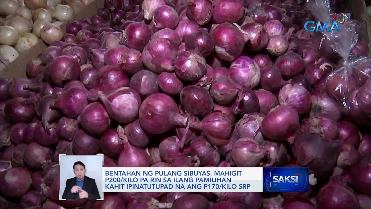 Bentahan ng pulang sibuyas, mahigit P200/kilo pa rin sa ilang pamilihan ...
