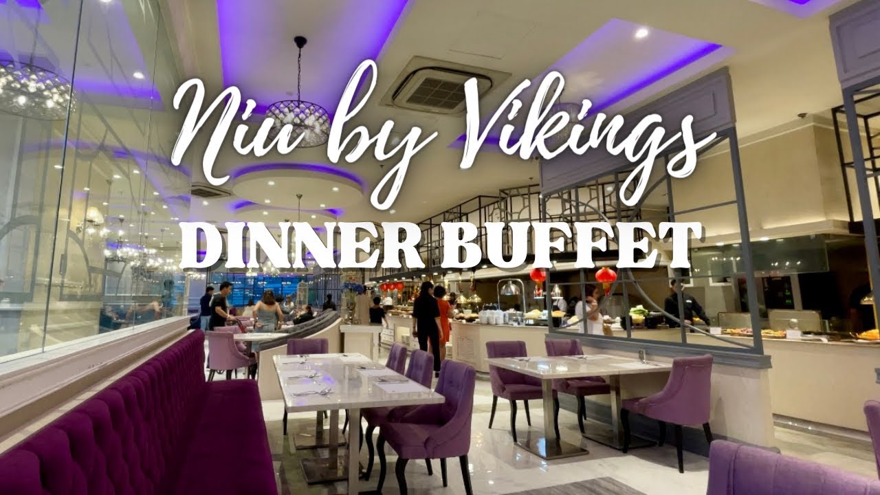 Niu at the Podium Mall 🇵🇭 | Vikings Luxury Buffet | Unlimited Drinks ...