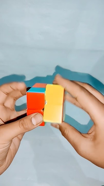Satisfying moves on 2×2 Rubik's cube #shorts #shortsfeed - YouTube