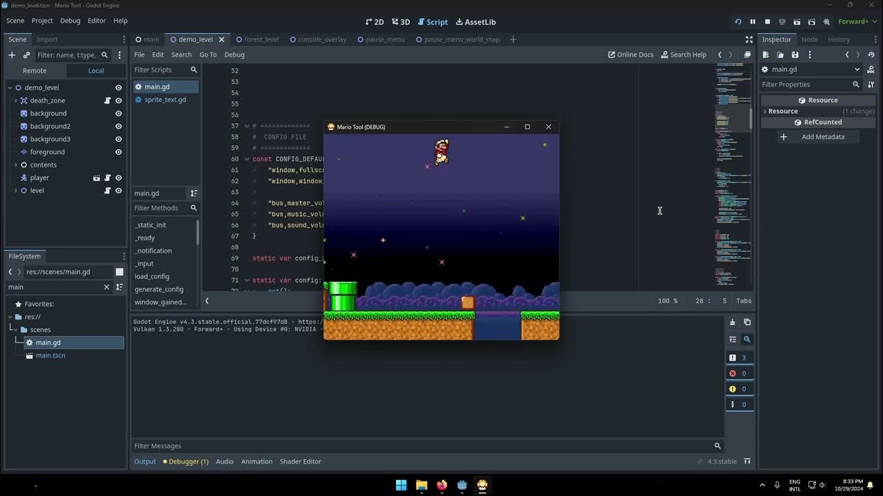 Mario Tool Devlog: The Console (#1) - YouTube