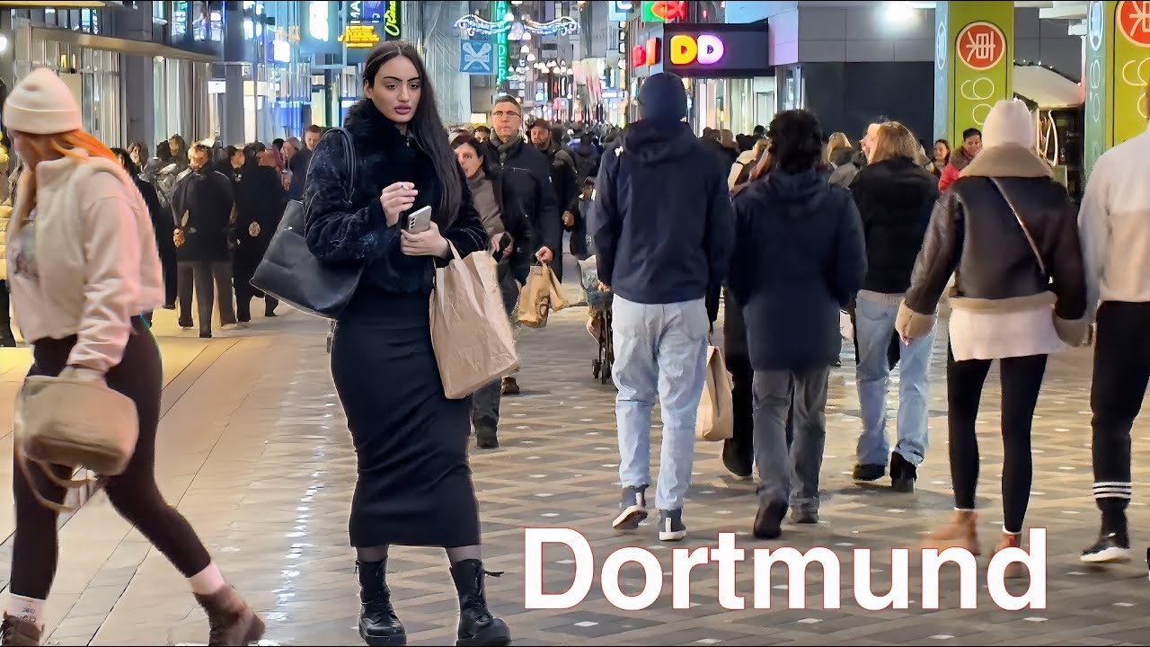 Dortmund City Germany #a day trip to Dortmund to discover the sights 4k ...
