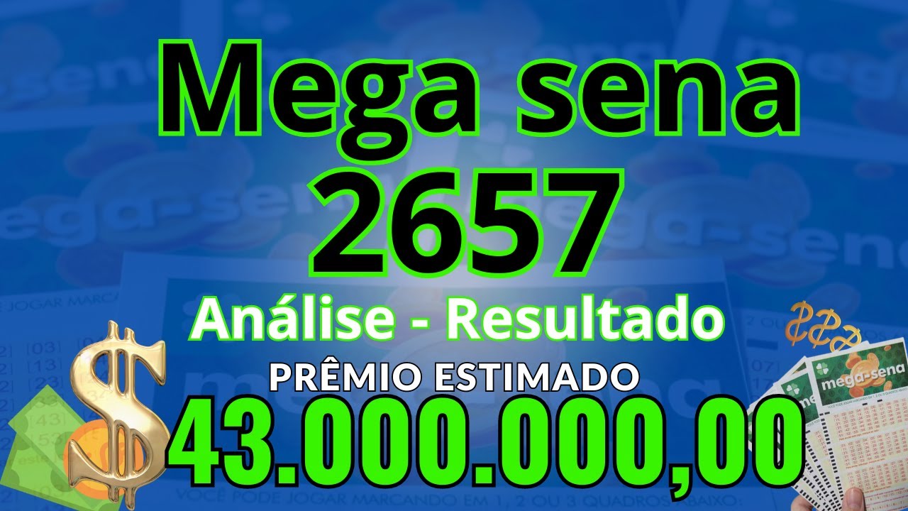 MEGA SENA 2657: Análise, Dicas, Palpites e Tendências ! - YouTube