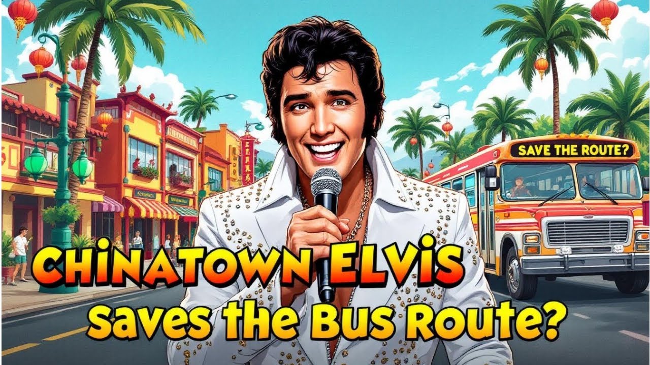 Chinatown Elvis Saves the Bus Route? 8/8/25 🎤🚌 - YouTube