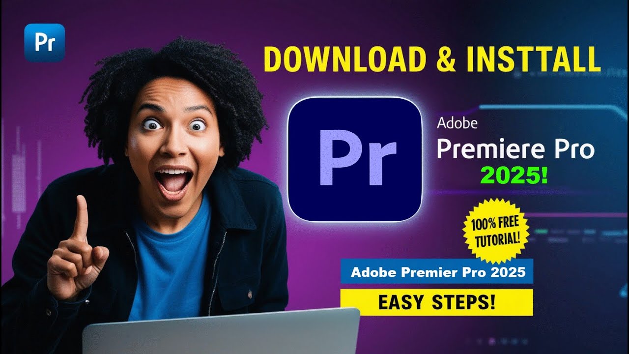 How to Download & Install Adobe Premiere Pro 2025 | Easy Step-by-Step ...