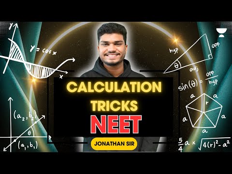 🚀 NEET & JEE Calculation Tricks | Faster Than Calculator 🔥 | Jonathan Mathew | NEET 2025 - YouTube