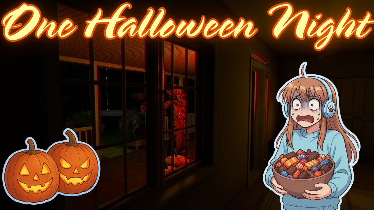 GO AWAY! THERE'S NO MORE CANDY! | One Halloween Night (All Endings ...