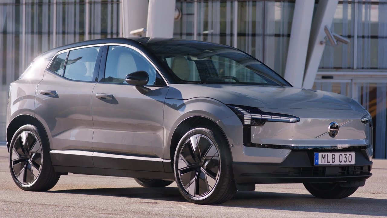 Starting from $36,245. With Vapor Gray Color Design. New Volvo EX30 SUV ...