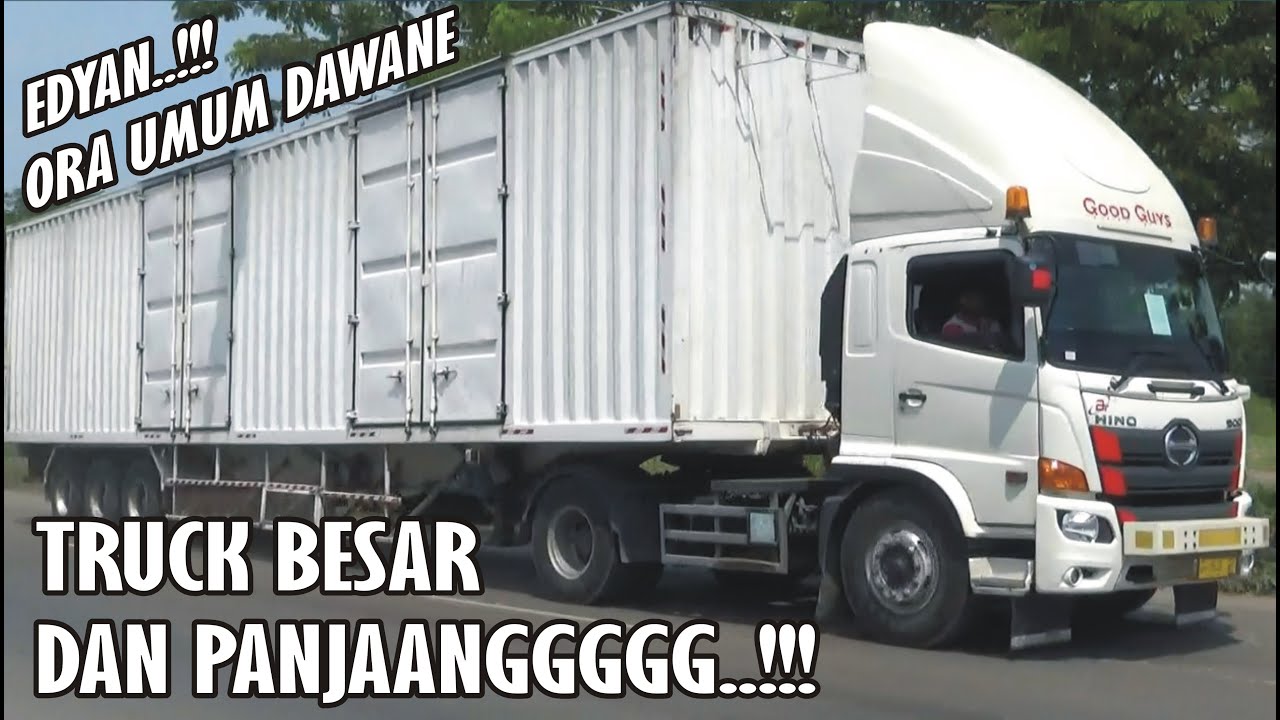 Truck BOX Besar dan Panjang Pantura | Truck Trailer & Truk Tronton ...