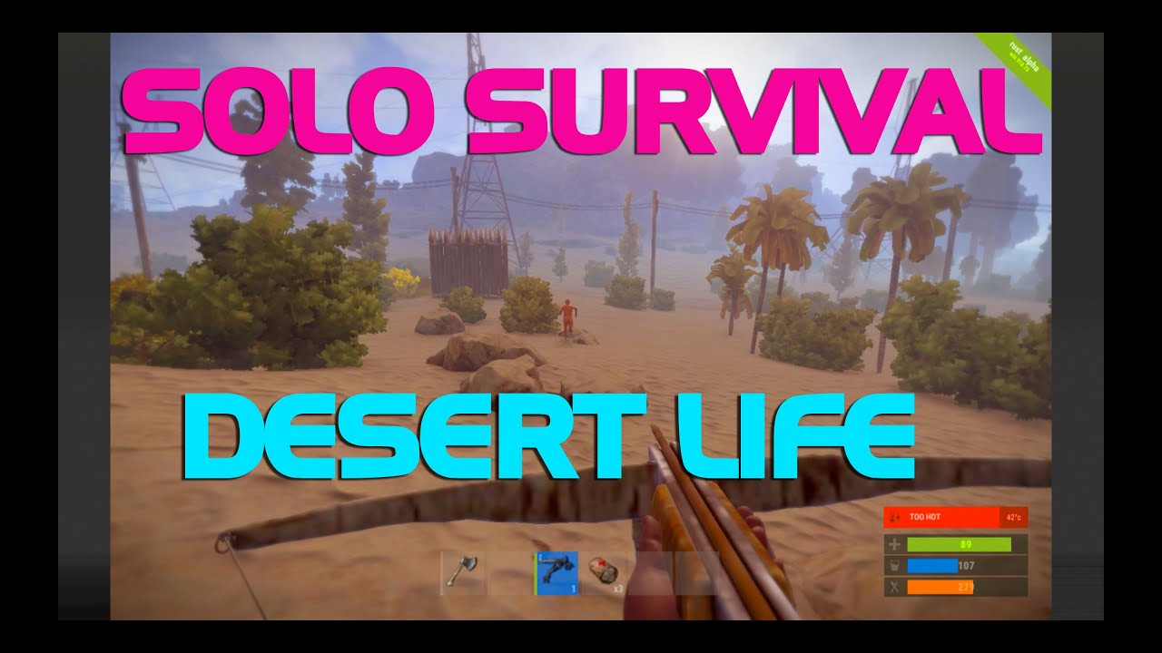 AGAIN!!!! (Solo Survival) - Rust - YouTube