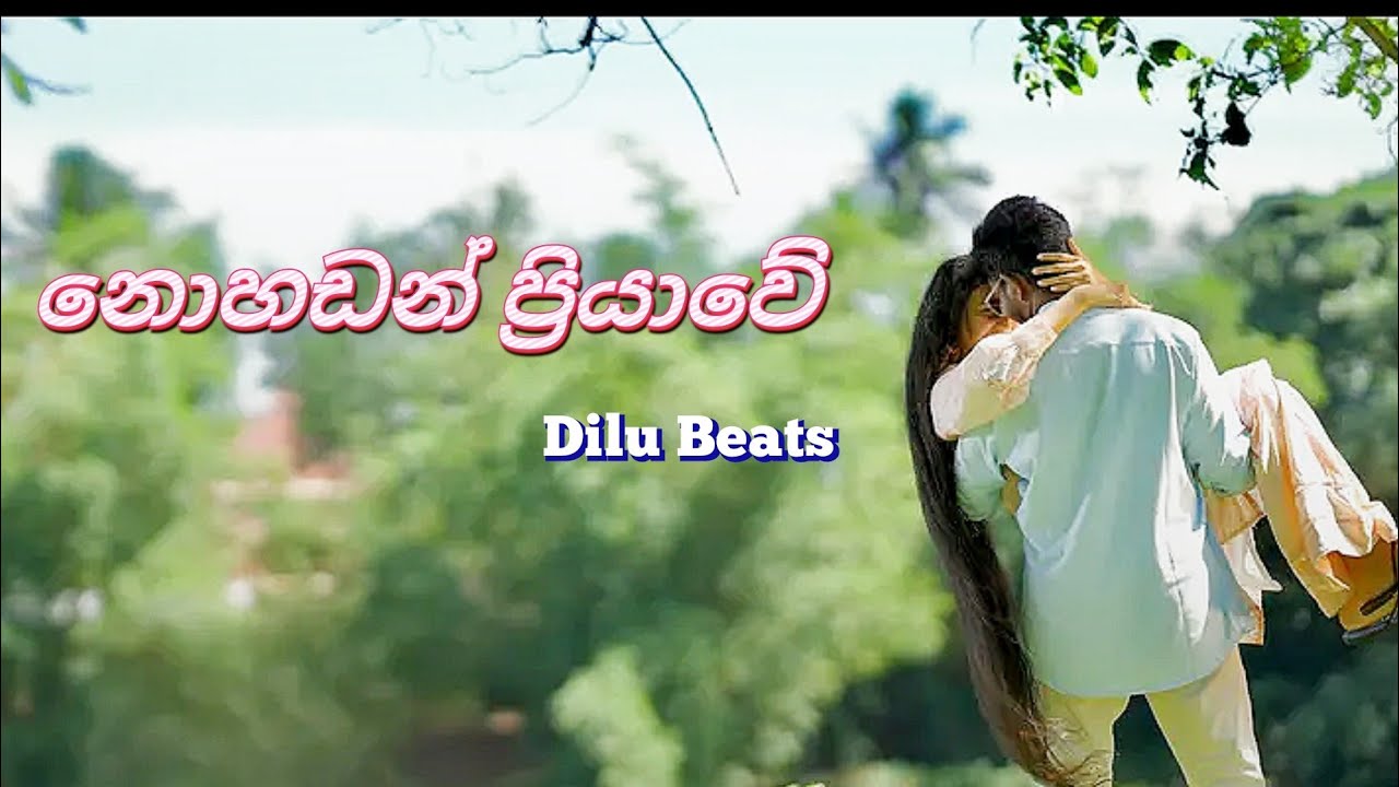 Dilu Beats - Nohadan Priyawe (නොහඩන් ප්‍රියාවේ‍) Official Music Video ...