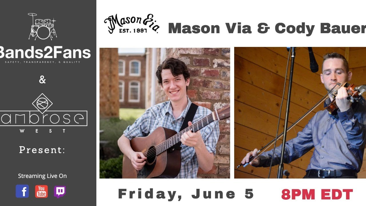 Bands2Fans - Mason Via & Cody Bauer - YouTube